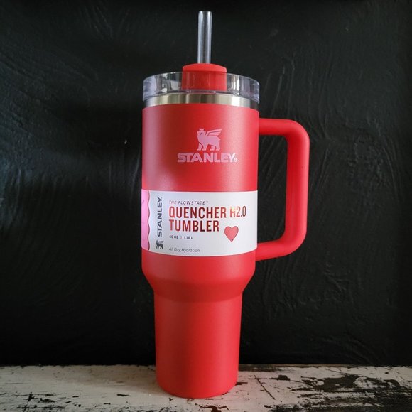 Stanley | Dining | Stanley Flowstate Quencher 4 Oz Valentines Day Red ...